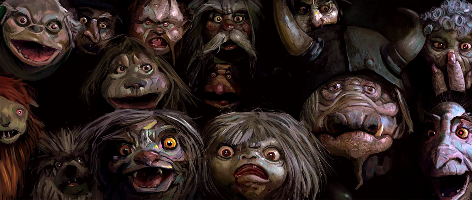 ArtStation - Goblins! Labyrinth photostudy