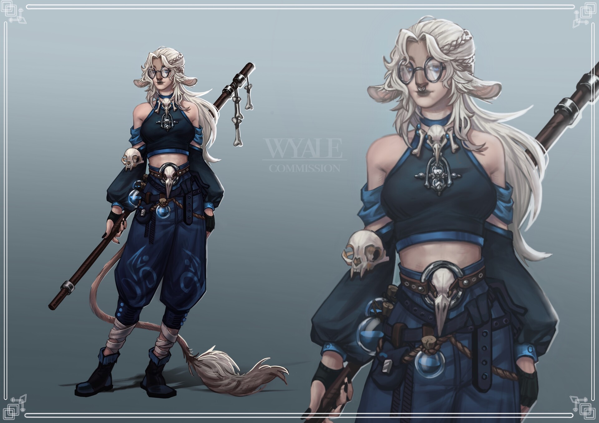 ArtStation - Commission | Dnd reference sheet