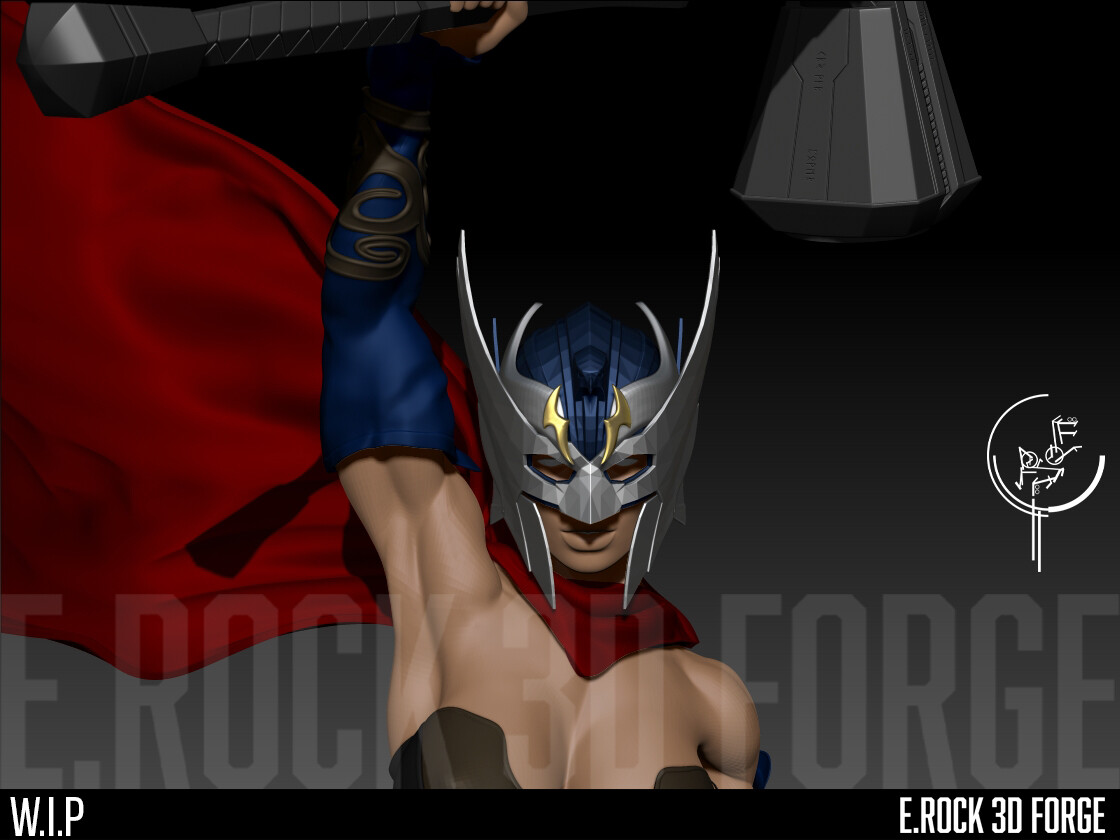 EROCK 3D FORGE - Thor Fan Art - Upcoming