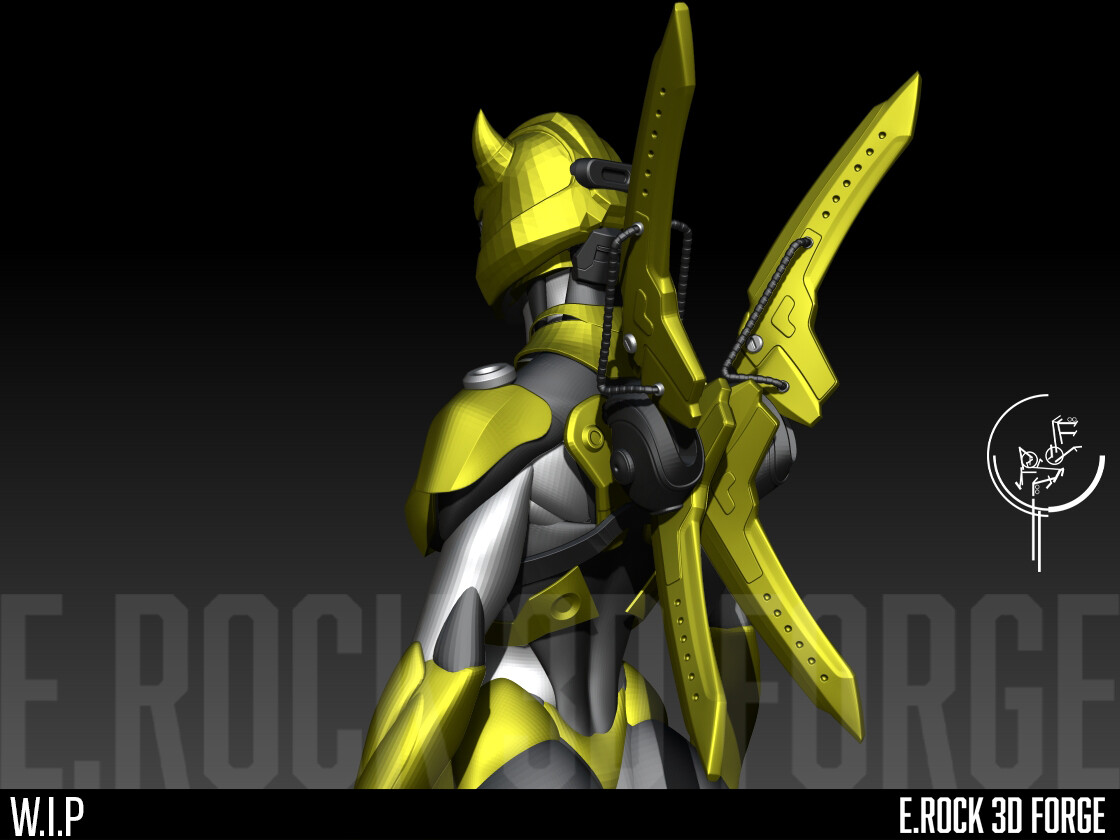 EROCK 3D FORGE - Mech Female IV - Upcoming