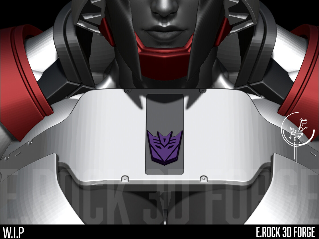 ArtStation - Mech Female III - Torso Update