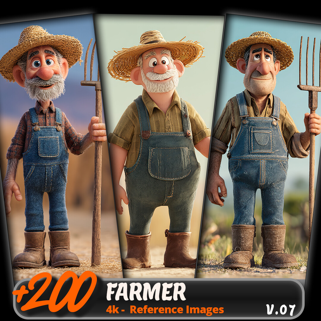 ArtStation - FARMER VOL, 07/ 4K/ Reference Image
