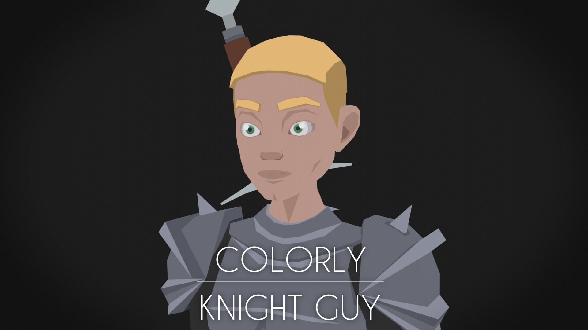 ArtStation - Colorly - Knight Guy - Game Ready - Rigged - Customizable