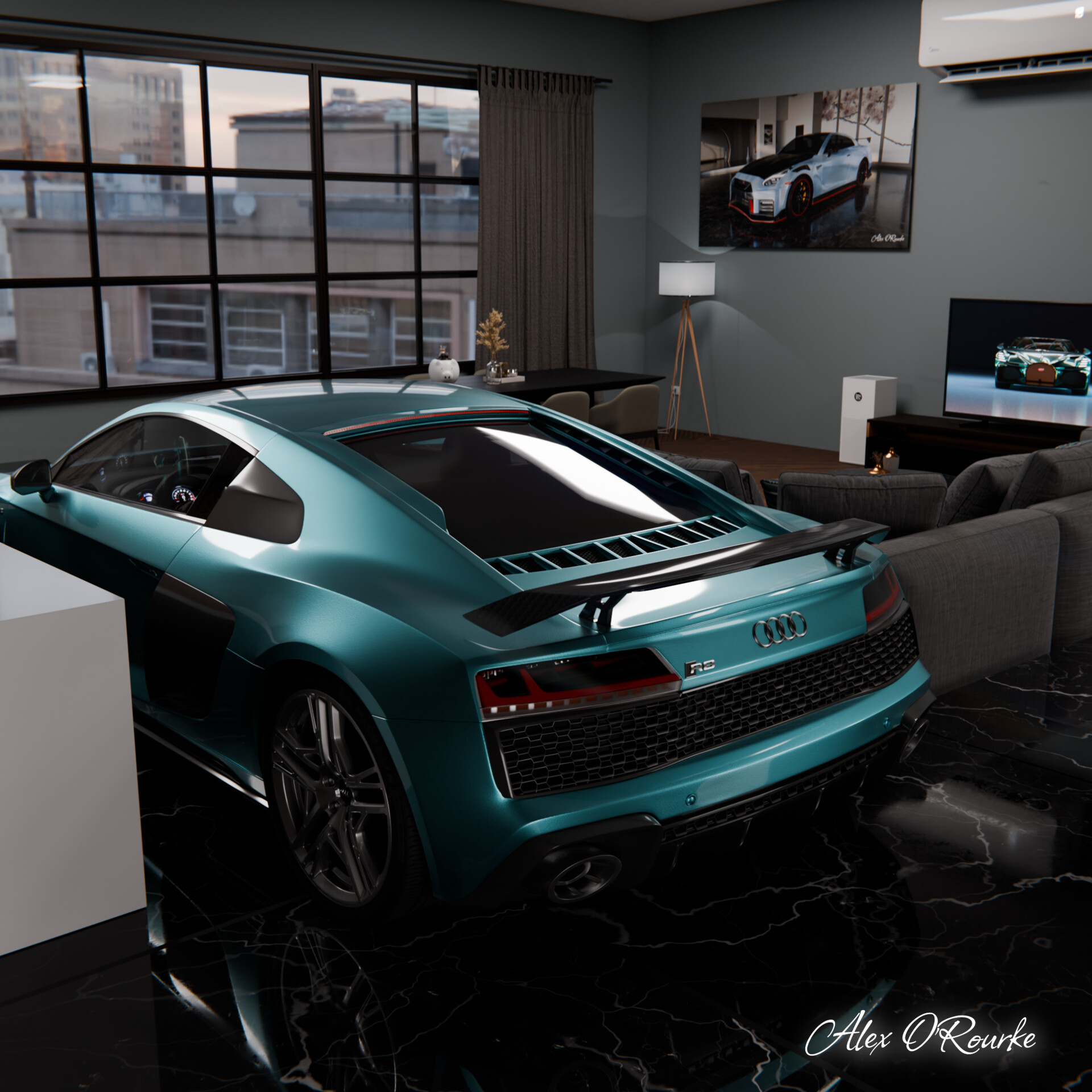 ArtStation - Audi r8