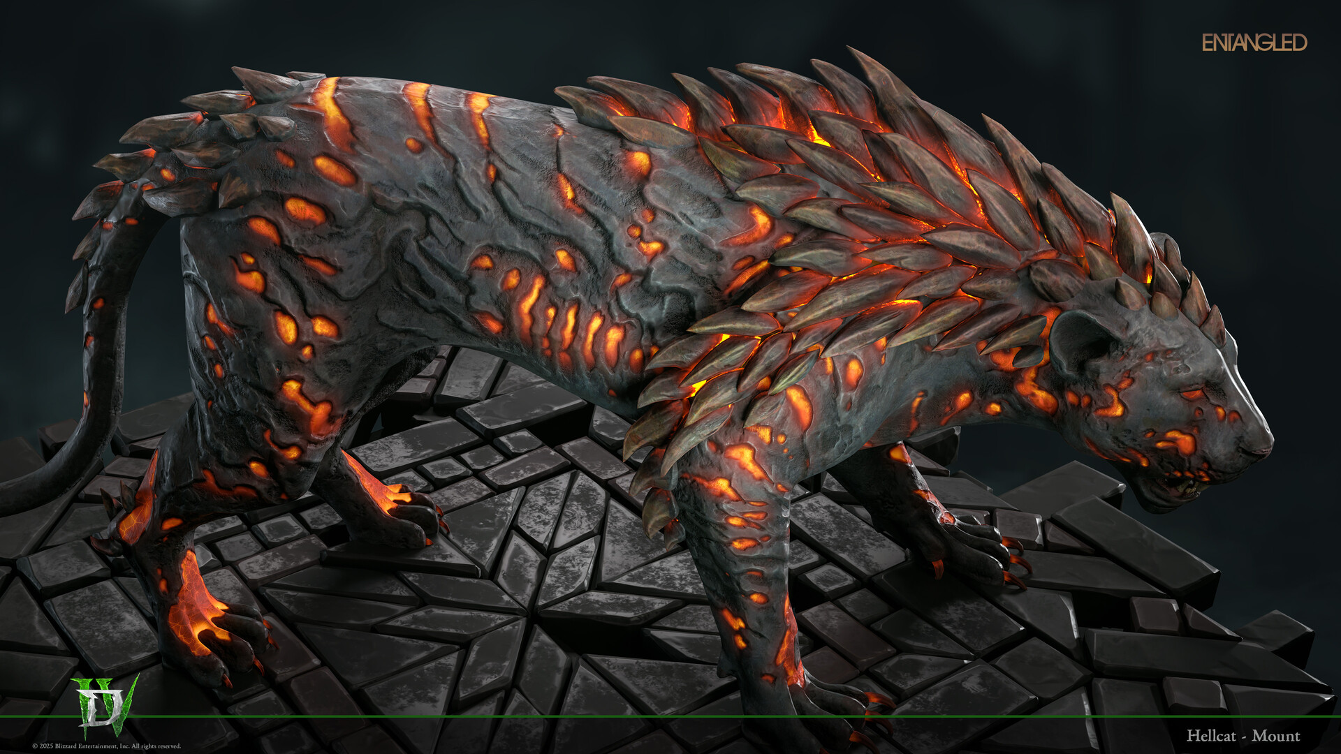 ENTANGLED Studio - Character 3D Model for Diablo IV: Vessel of Hatred