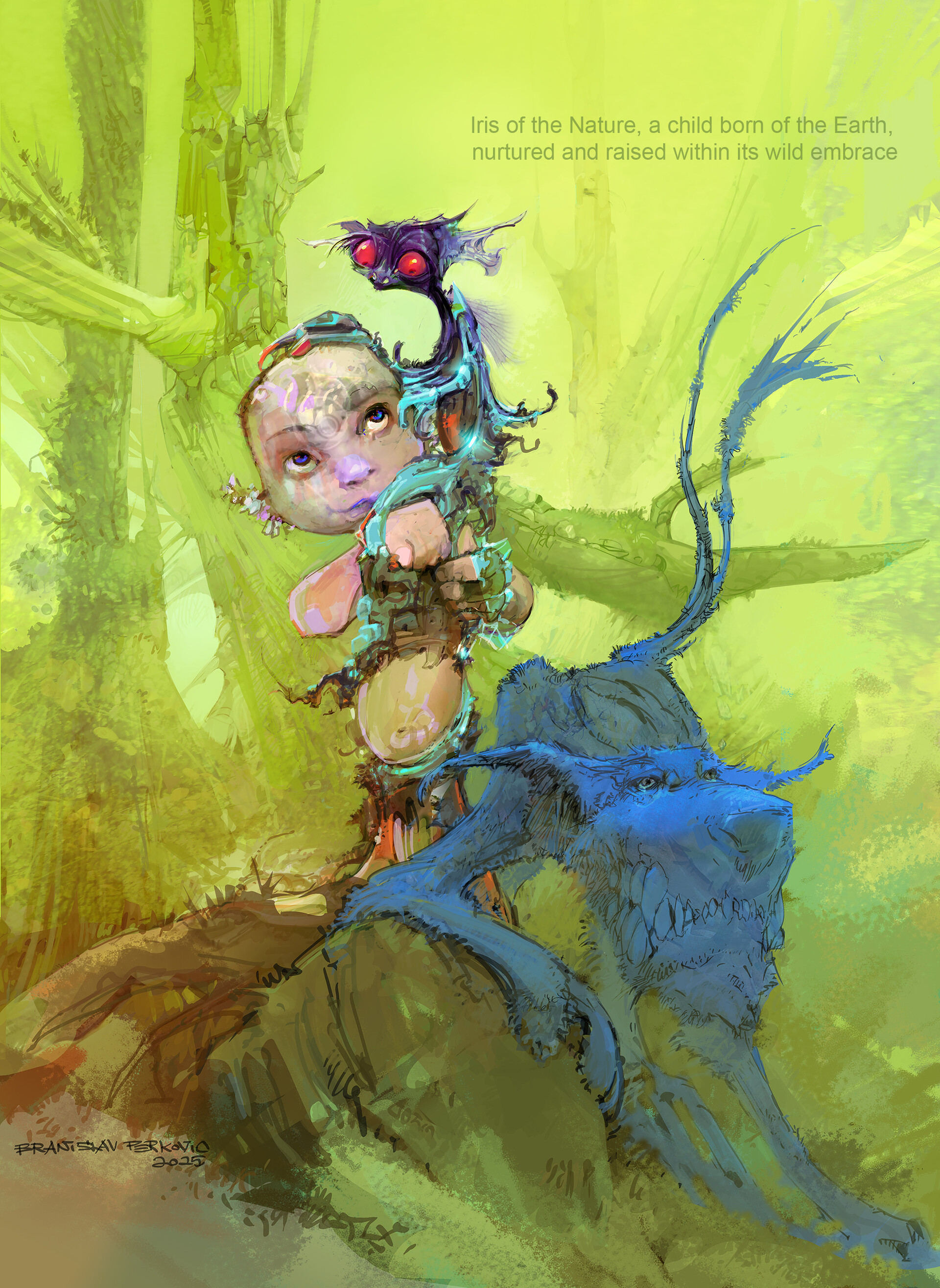 ArtStation - Iris of the Nature