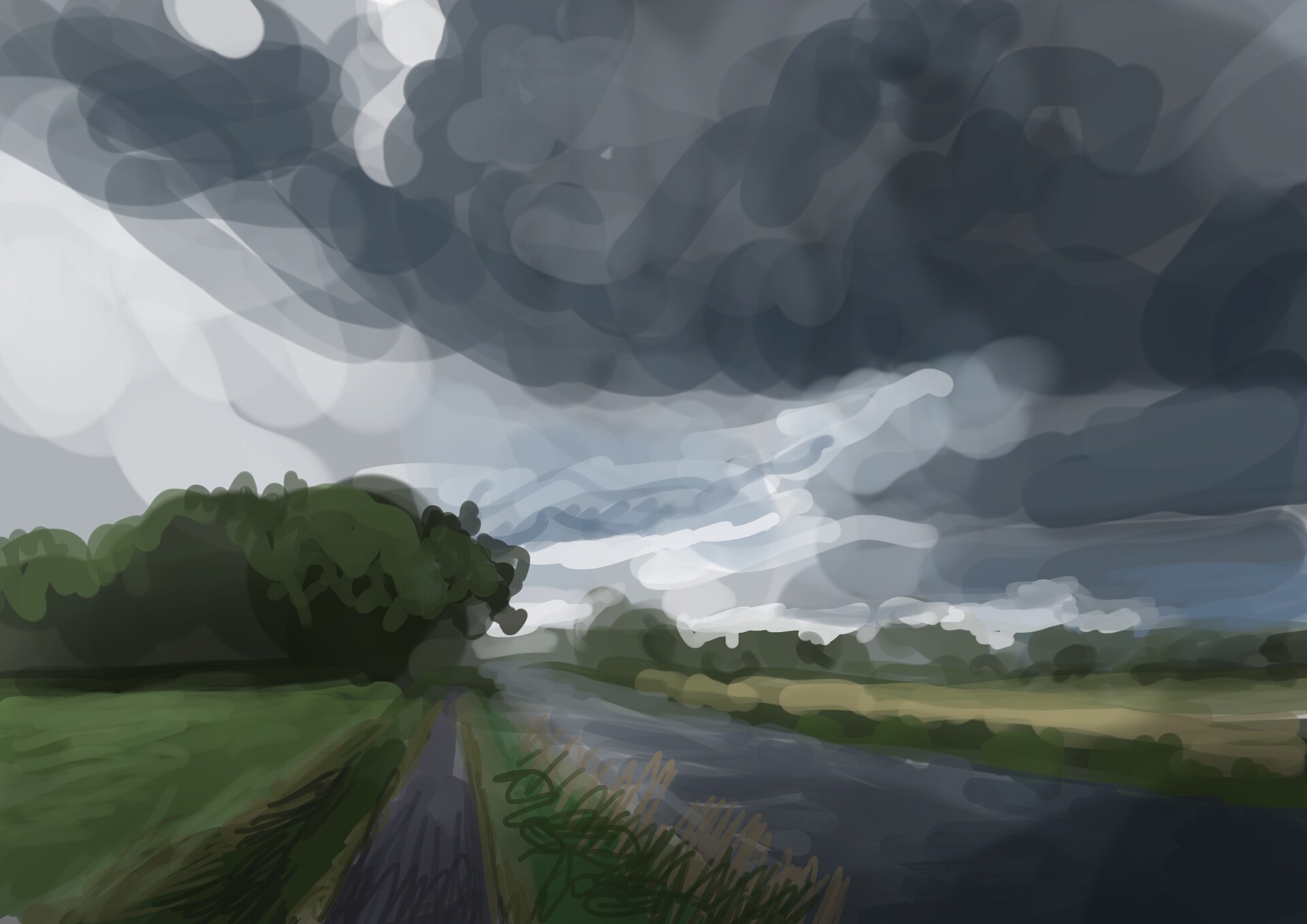 ArtStation - speedpaint krita