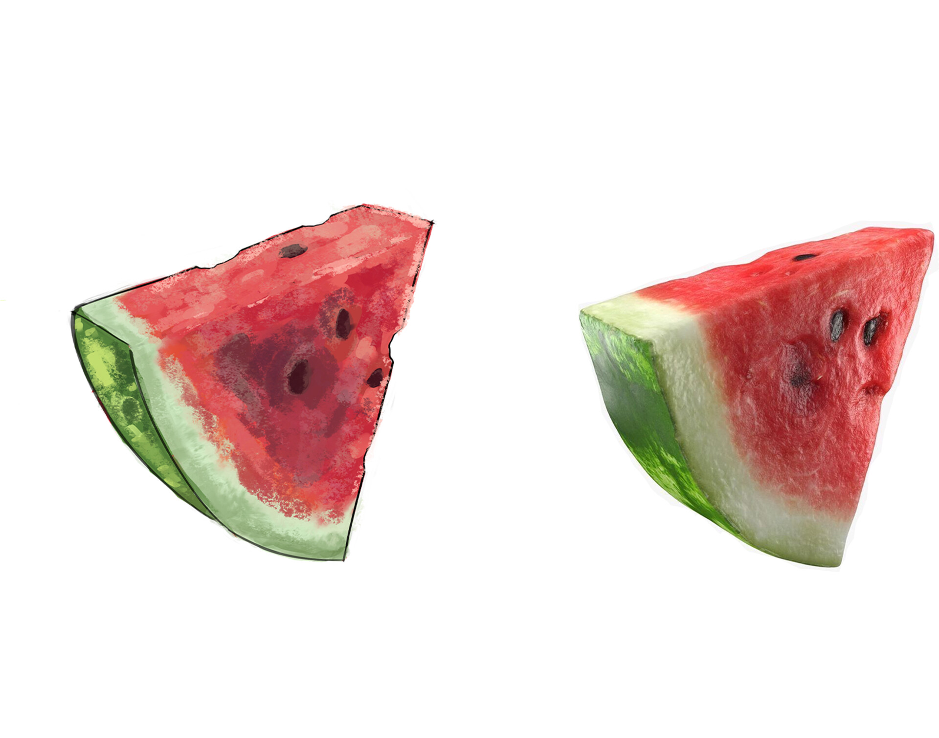 ArtStation - Twinkling Watermelon