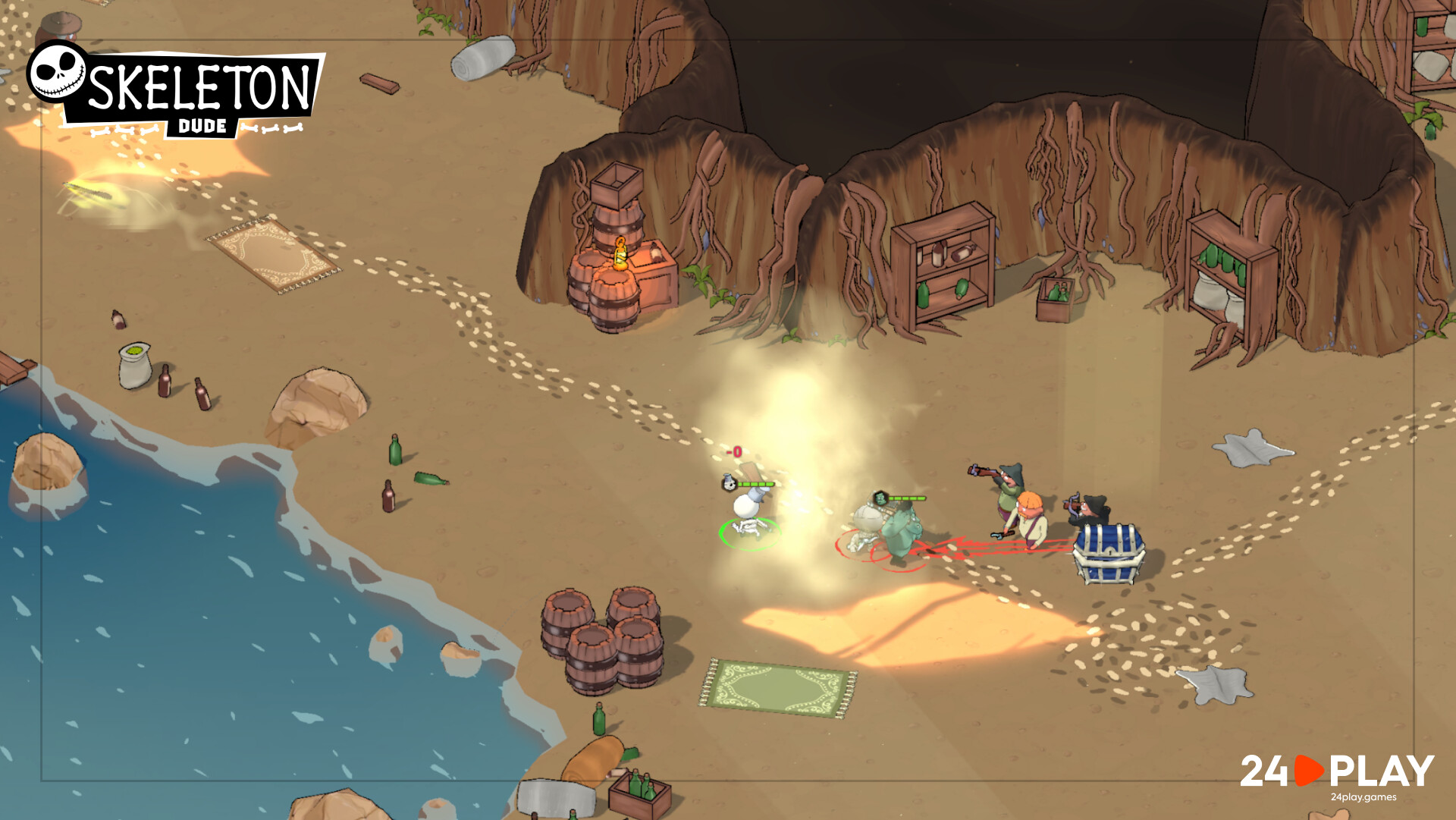 24PLAY - 3D Dungeons: Skeleton Dude – Mobile