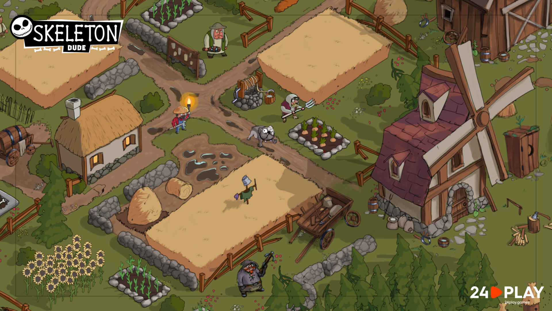 24PLAY - Level Concepts: Skeleton Dude – Mobile