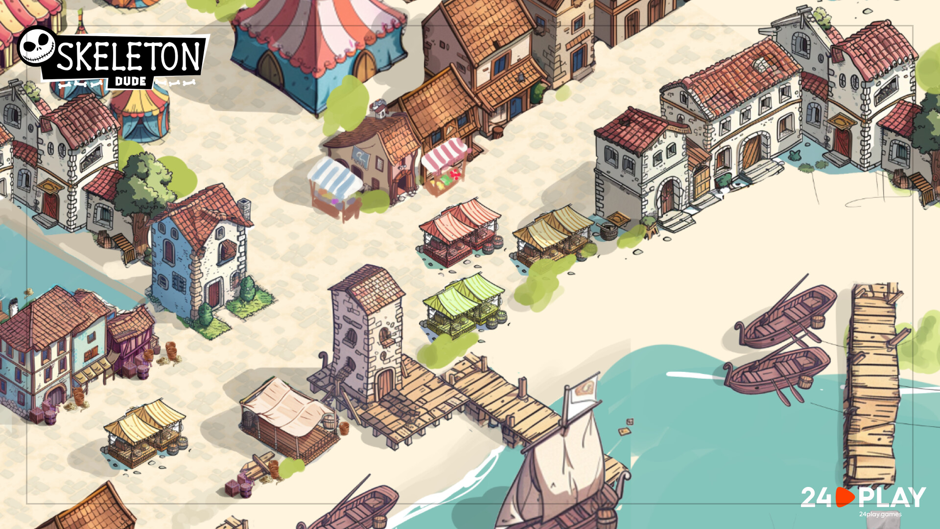 24PLAY - Level Concepts: Skeleton Dude – Mobile