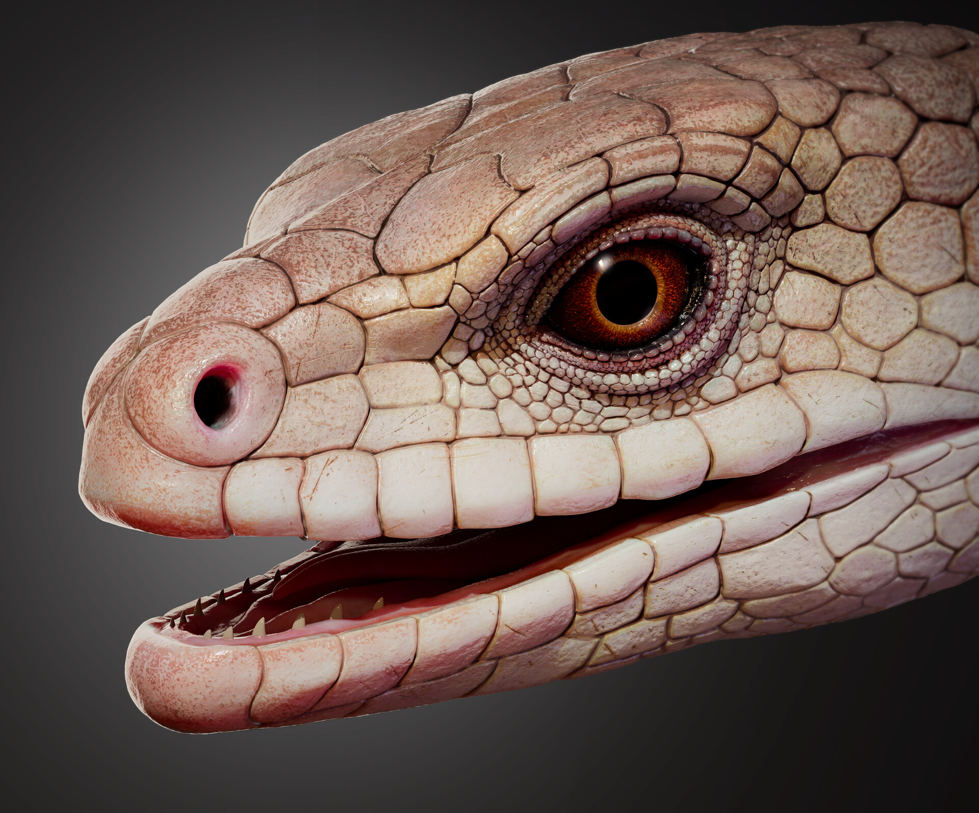 ArtStation - Lizard Head