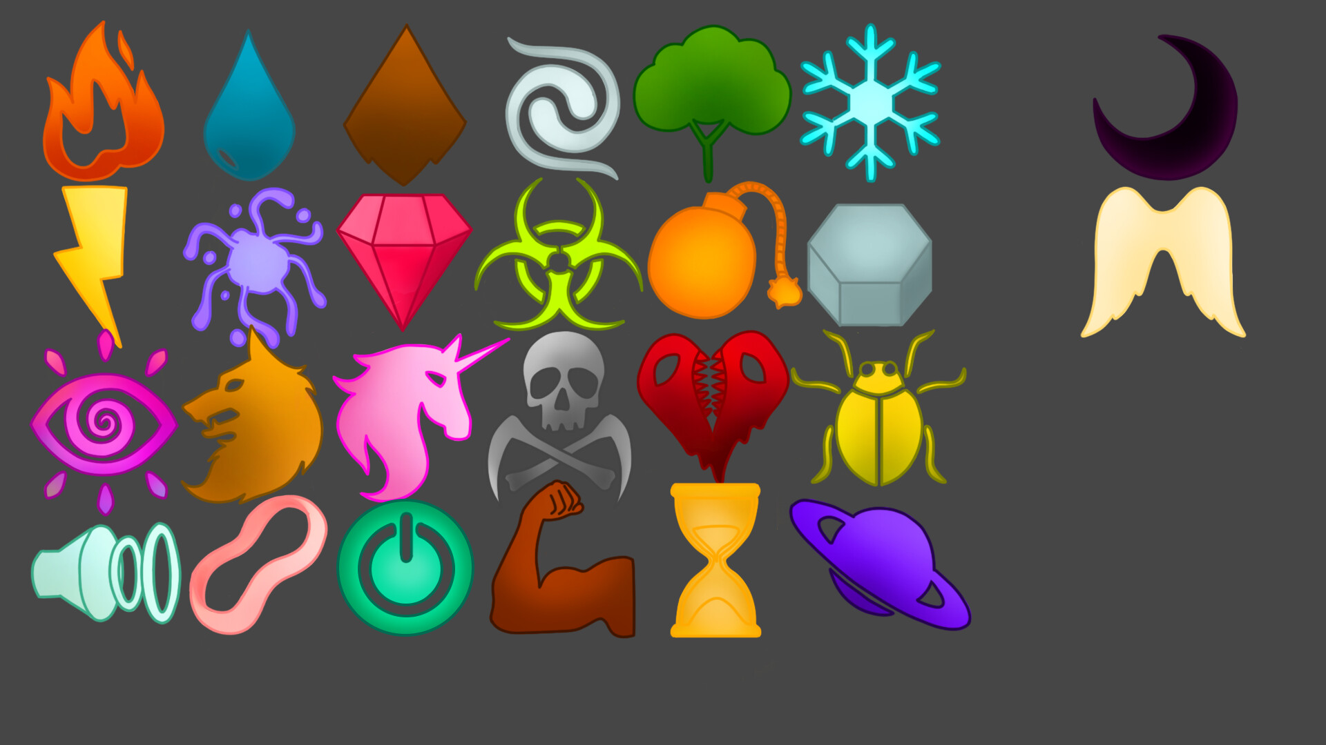 ArtStation - Magic Elements Concept