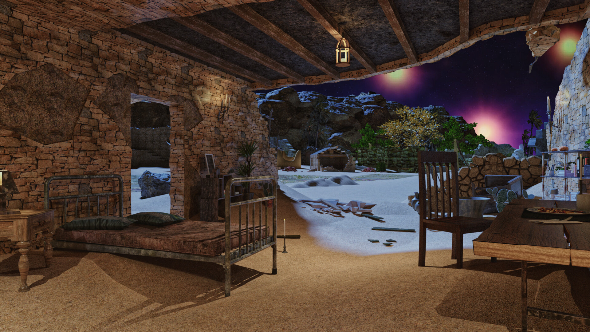 ArtStation - Sol Ruin House