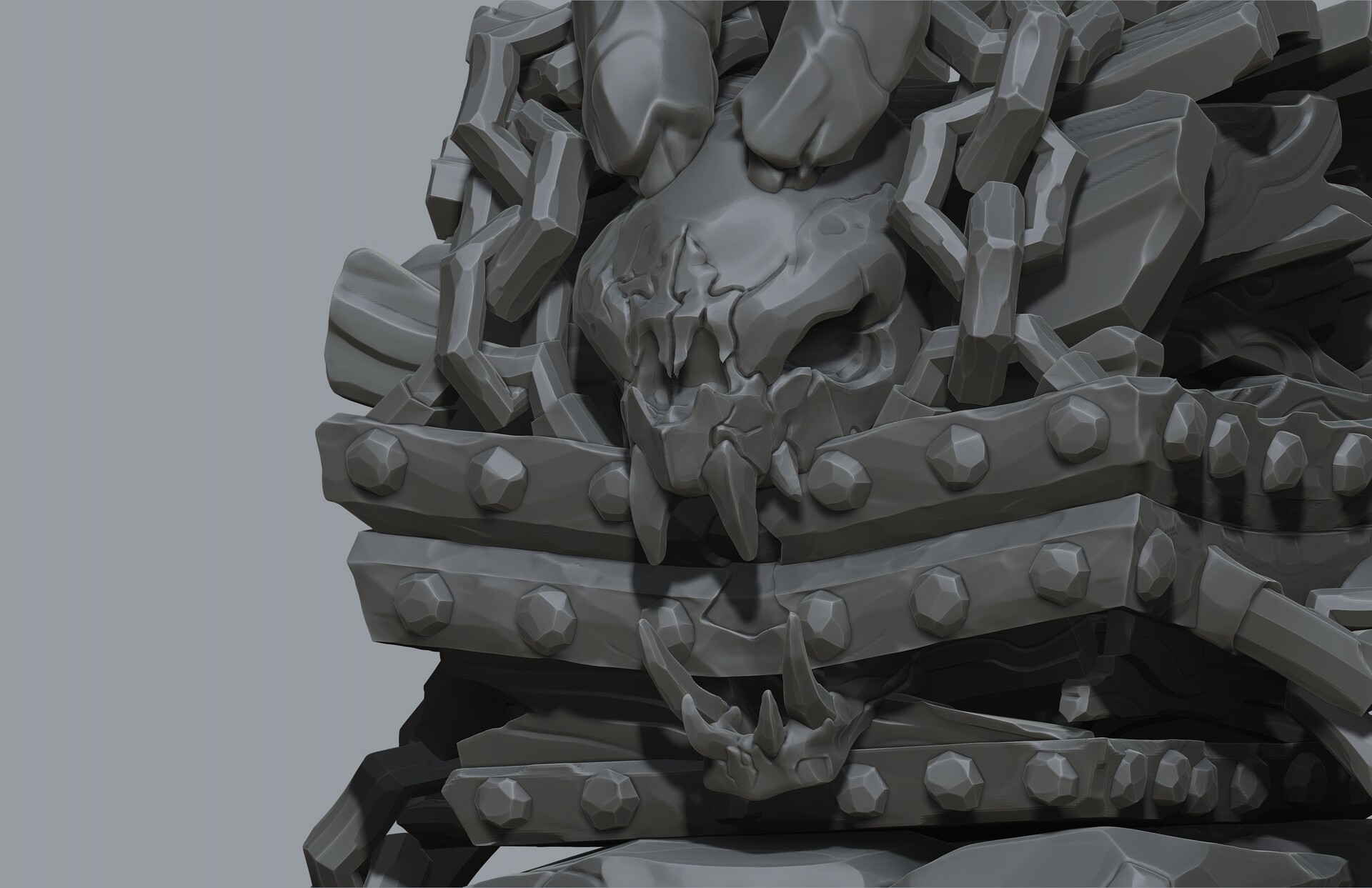 ArtStation - Stylized Trap Chest (WIP) – inspired by Darksiders ...