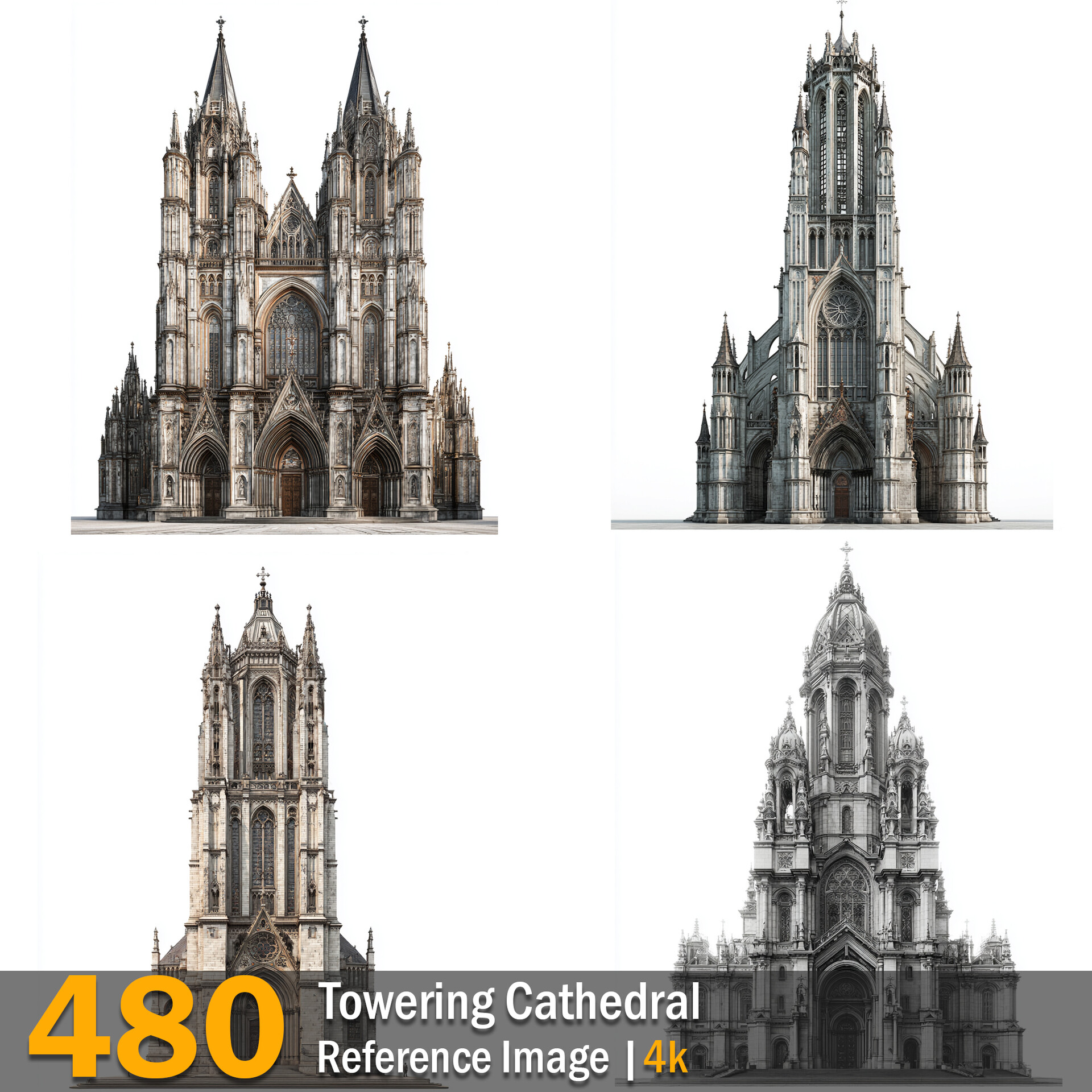 ArtStation - Towering Cathedral | Reference Images | 8K