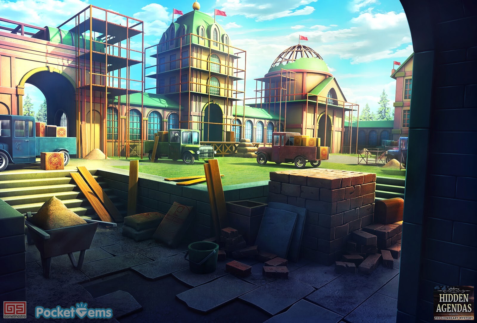 ArtStation - Hidden Object Game Background