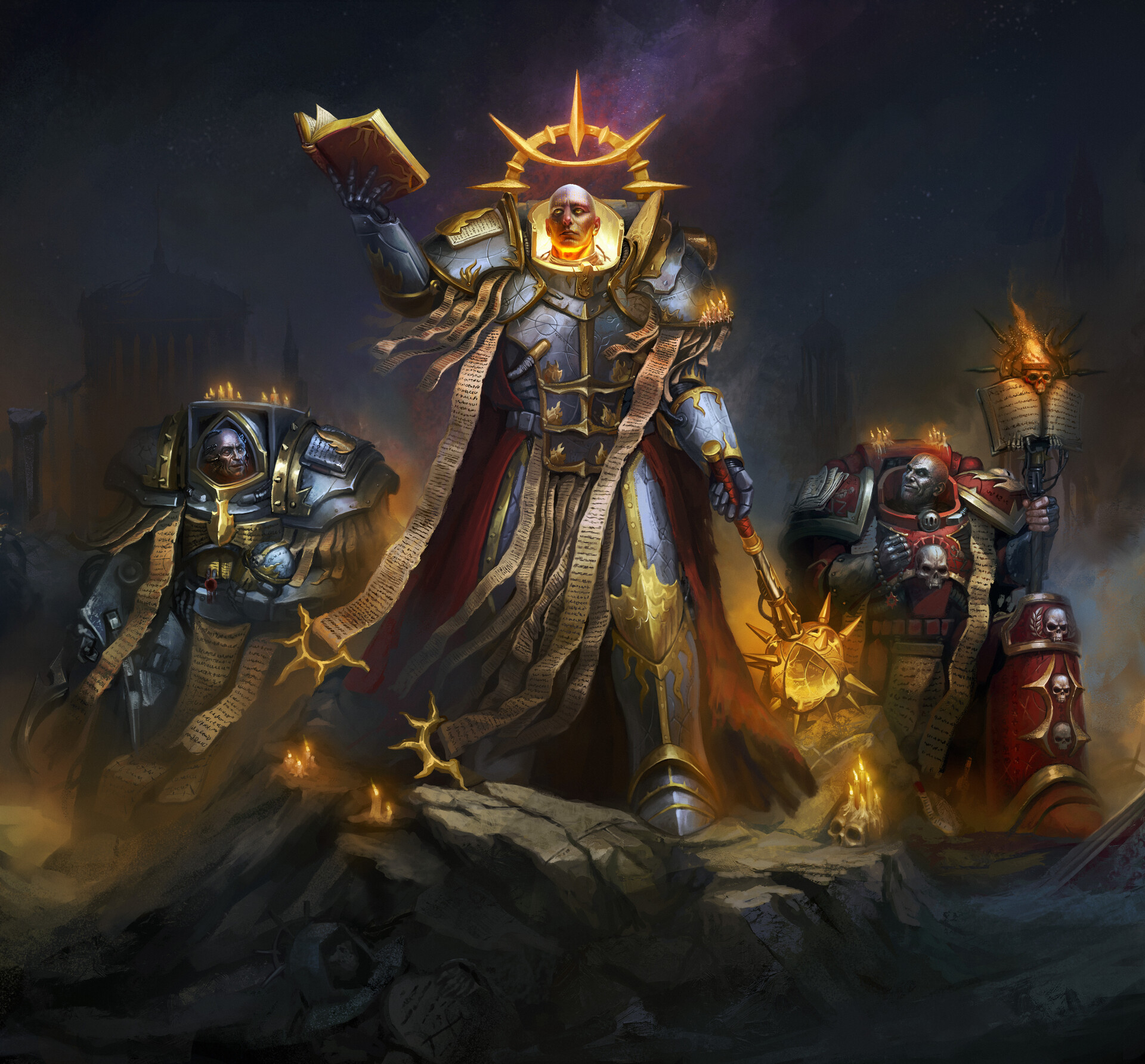 ArtStation - Lorgar Aurelian, Primarch XVII.