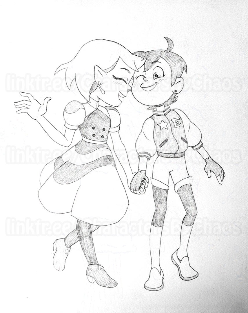 the owl house coloring pages amity