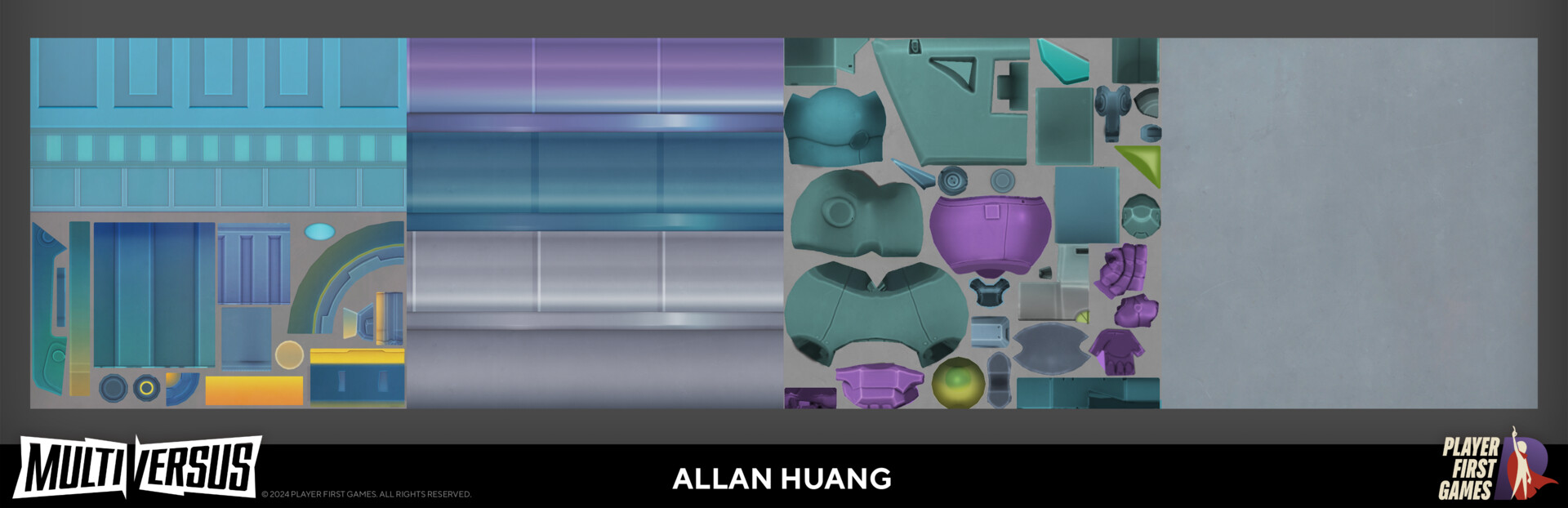 Allan Huang Sr. 3D Environment Artist - MultiVersus - Dexter's Lab, Stylized 3D Environment