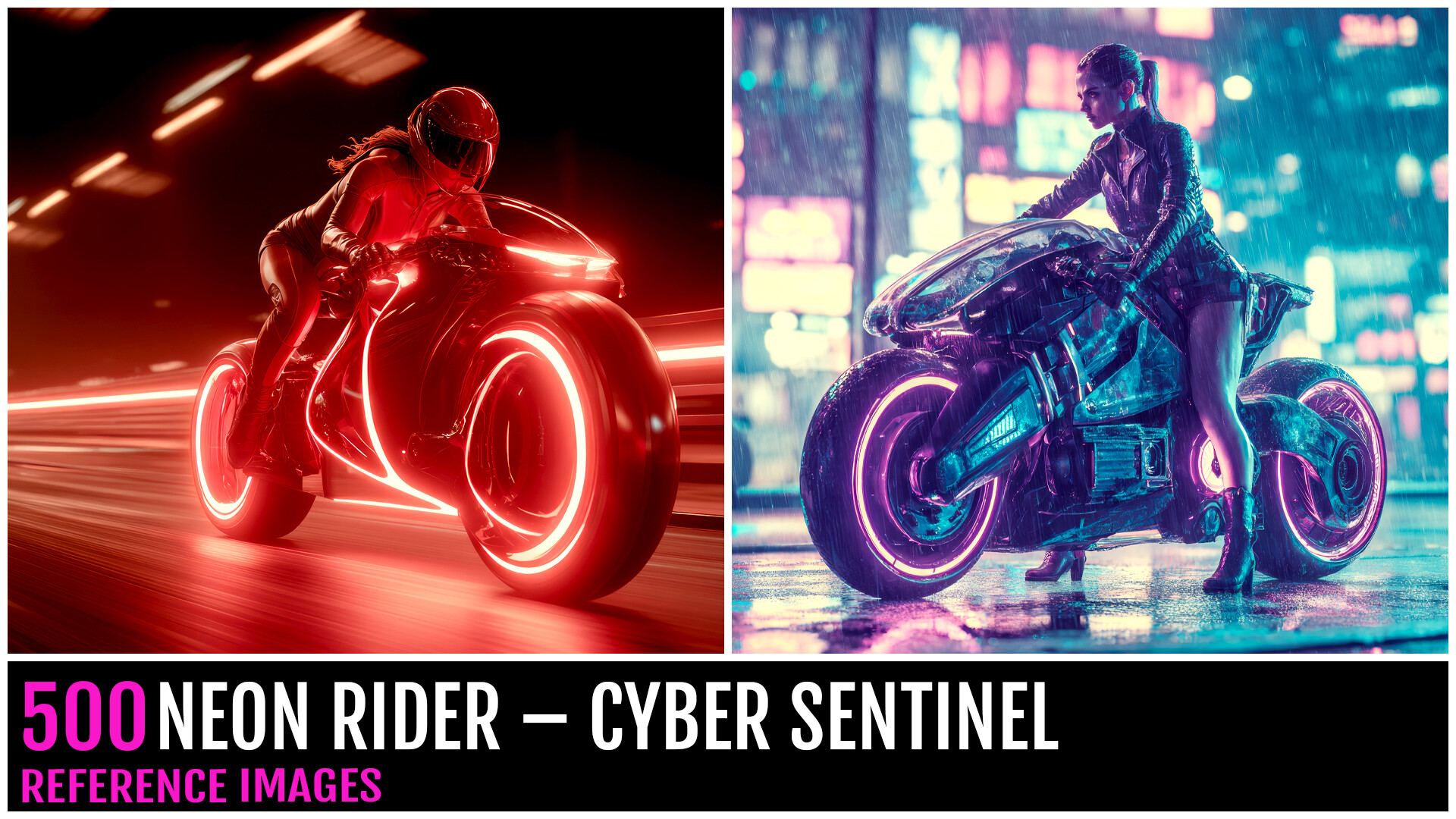 Isabelle ¥¥ - 500 NEON RIDER – CYBER SENTINEL