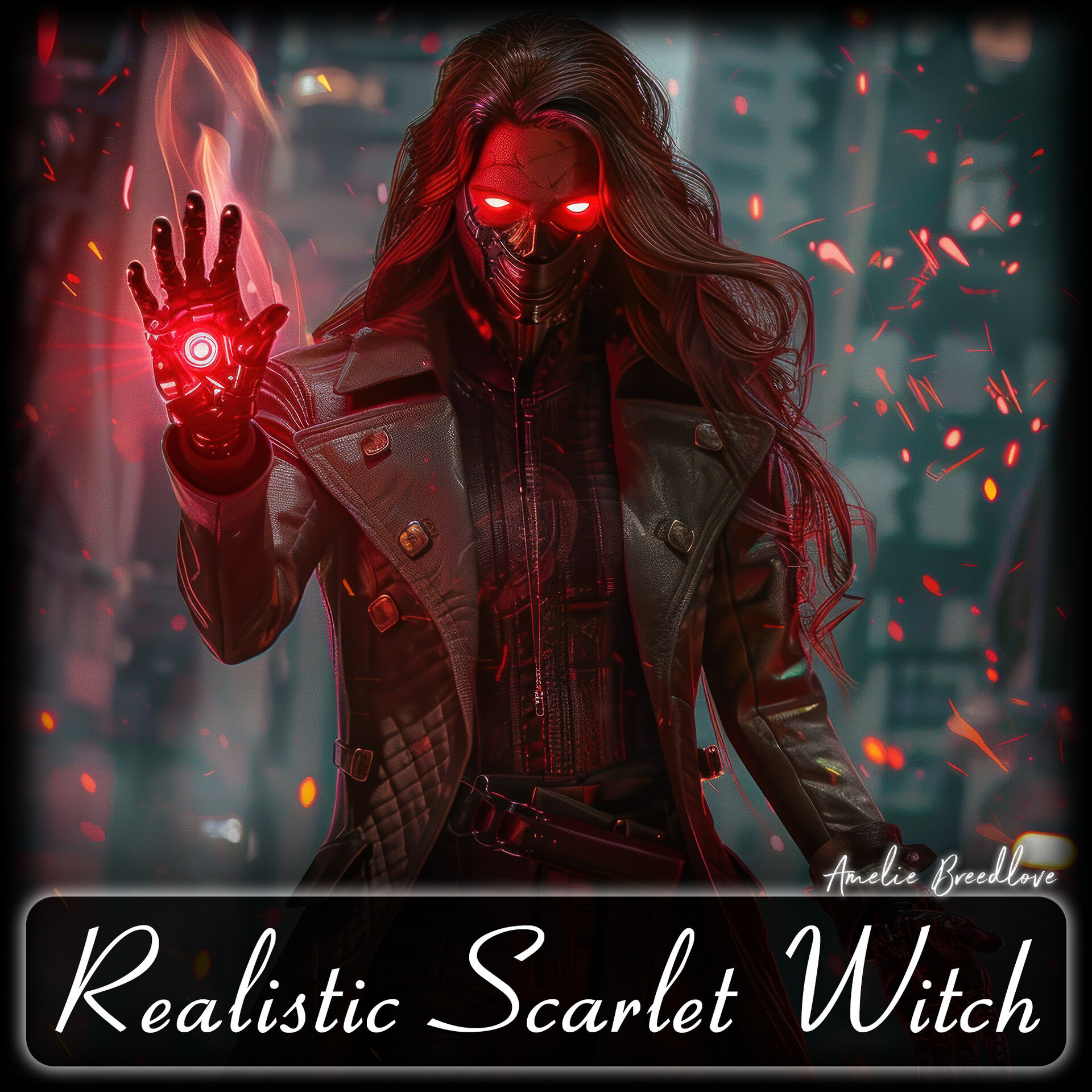 ArtStation - 200 Realistic Scarlet Witch Character Concept Reference ...