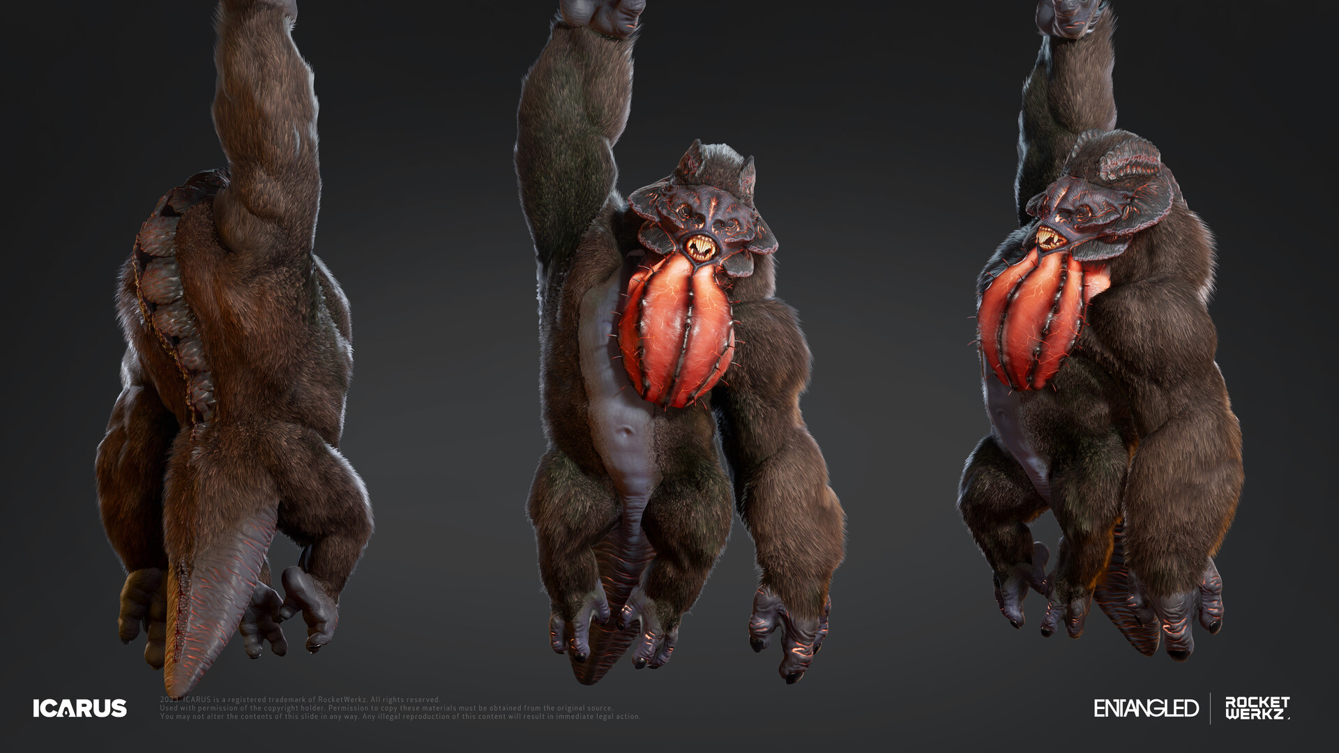 ENTANGLED Studio - 3D Creature Model for ICARUS