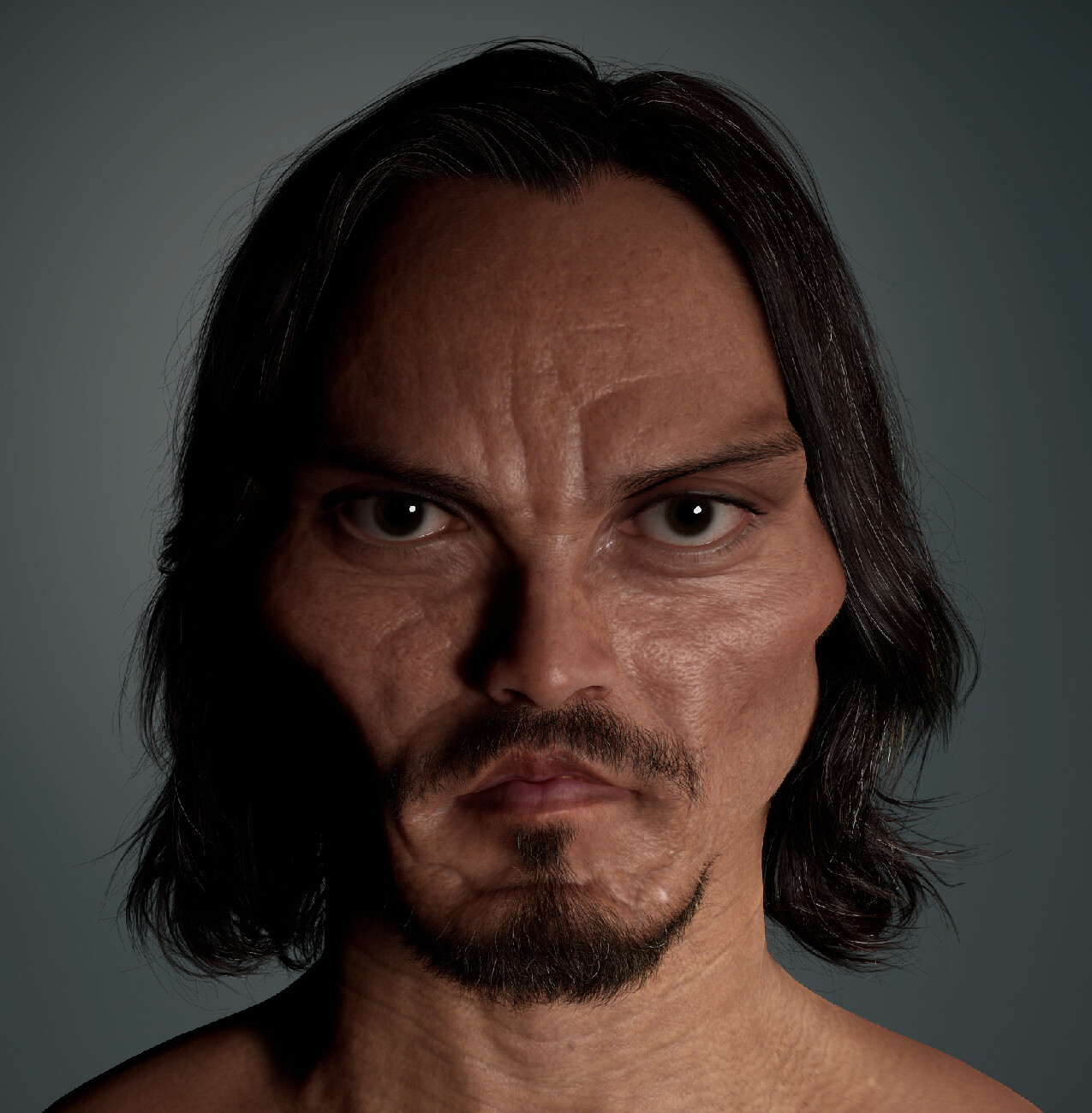ArtStation - Realtime 3D head - From Design to Rig - in 1 Hour