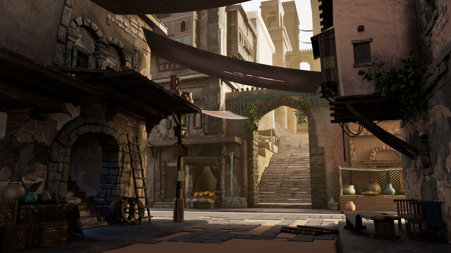 ArtStation - 3D environment modeling