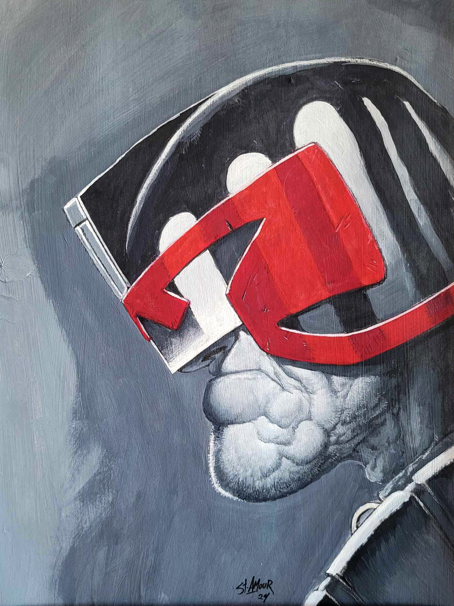 ArtStation - Judge Dredd