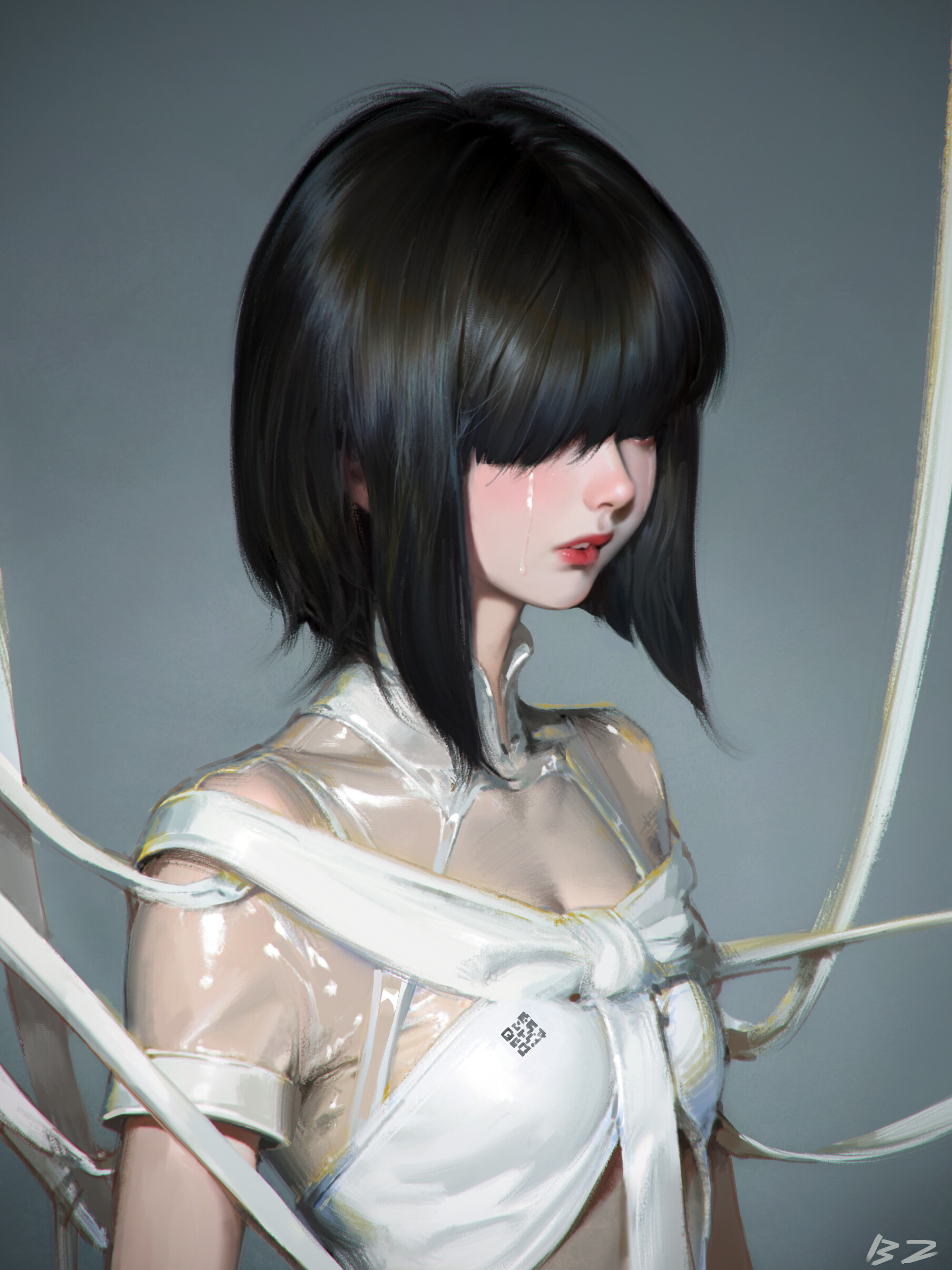 ArtStation - Cyber fashion girl