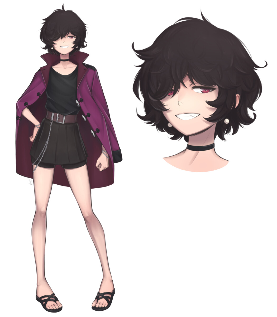 ArtStation - Character sheet commission for Kr_95