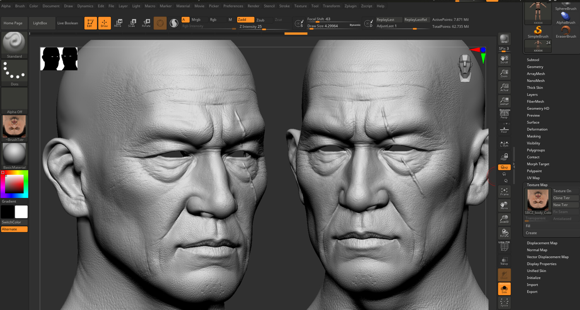 ArtStation - zb人头练习