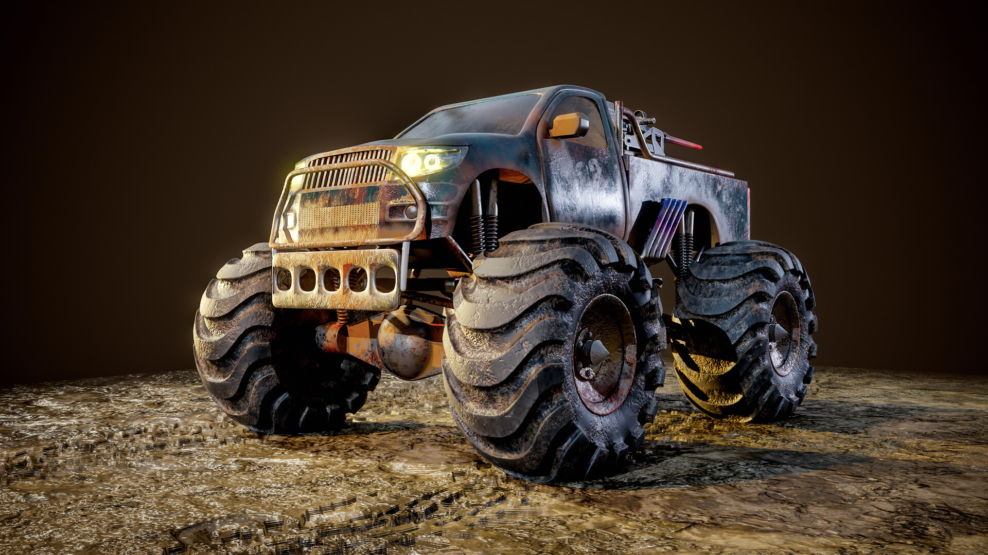 ArtStation - Monster truck