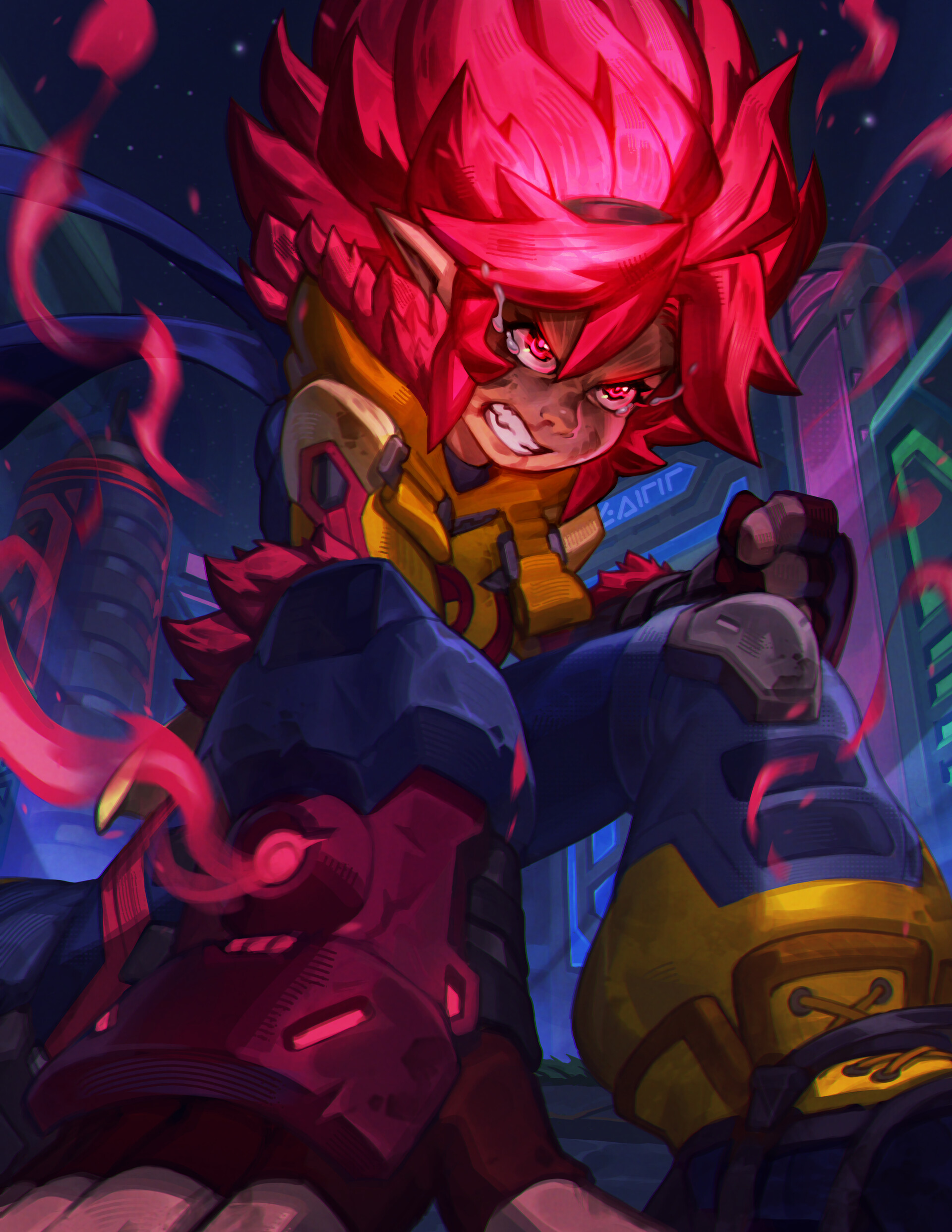 ArtStation - Rage Yellow