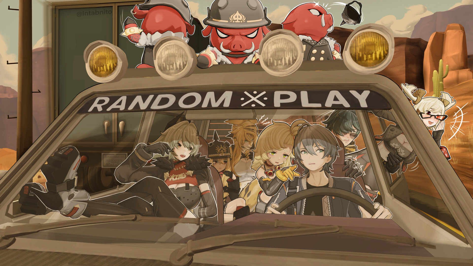 ArtStation - ZZZ - Road Trip