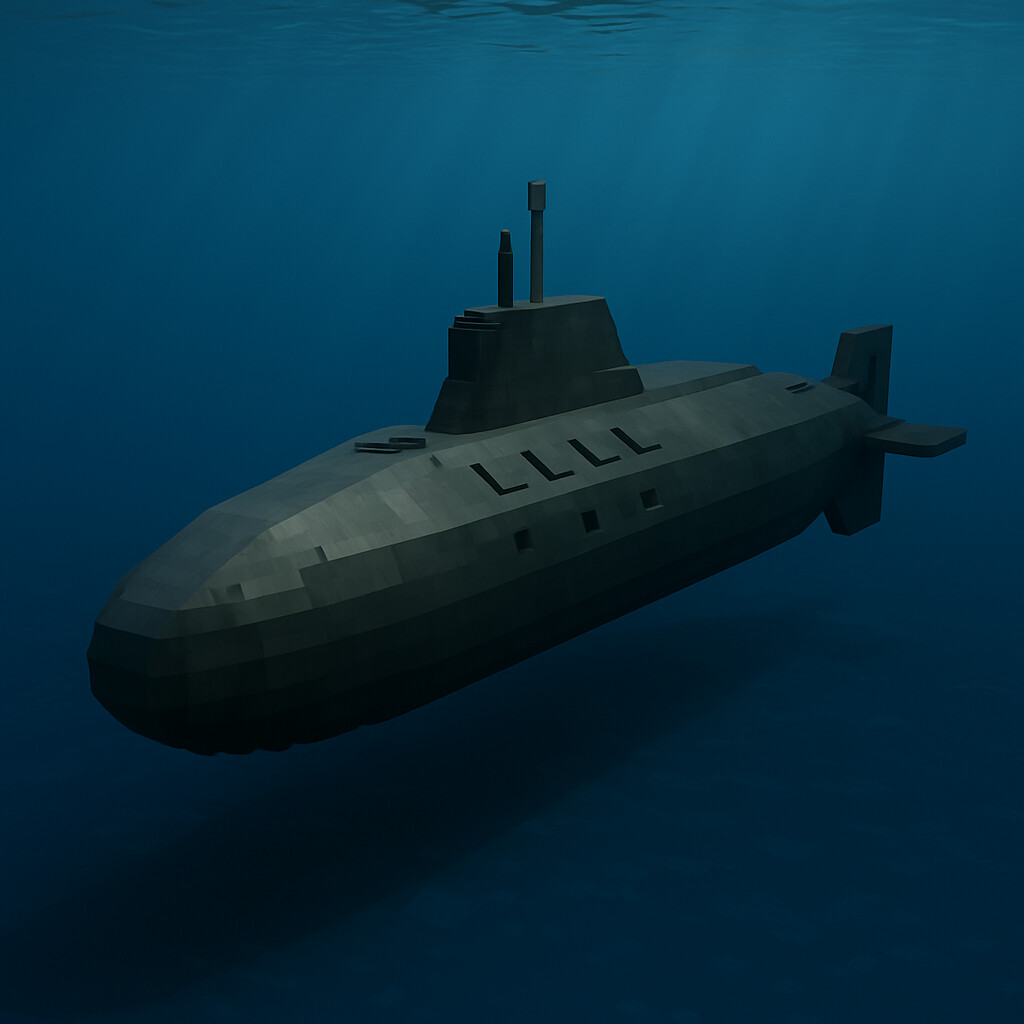ArtStation - 3D Submarine