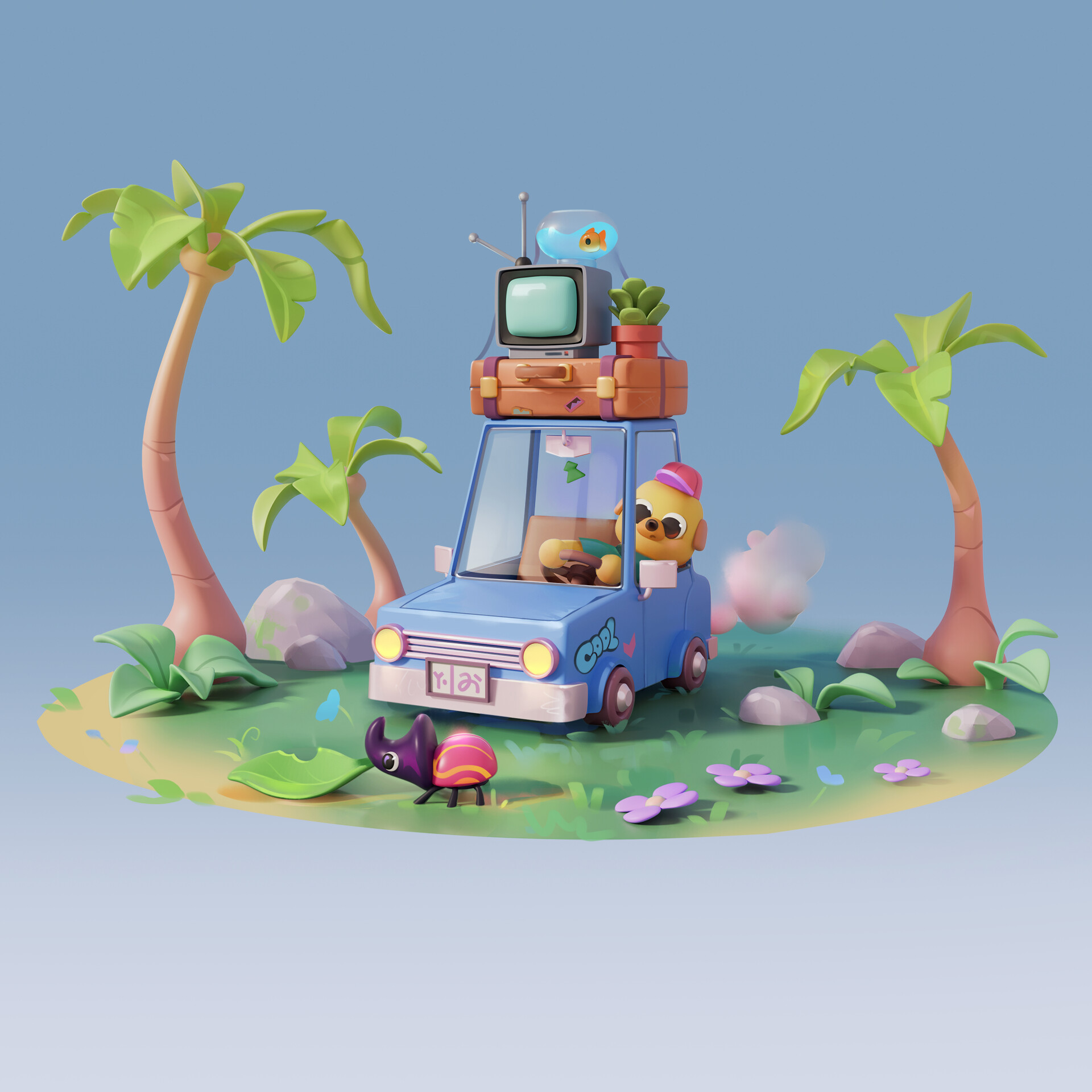 ArtStation - Moving day