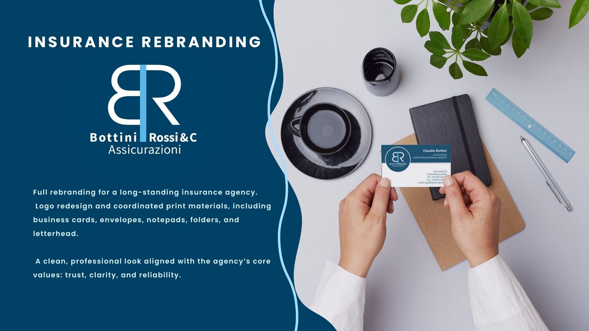 ArtStation - Bottini Rossi & C. Insurance – Rebranding