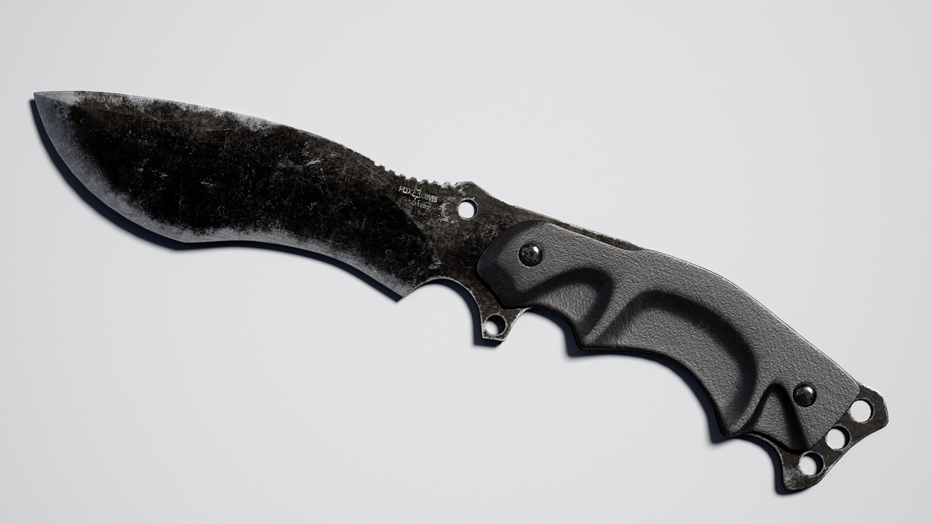 ArtStation - Tactical knife "Parus"