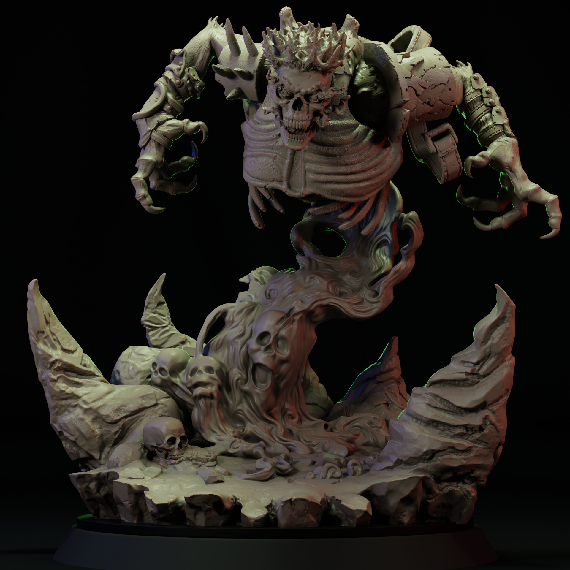 ArtStation - Grimm necro ruin of king