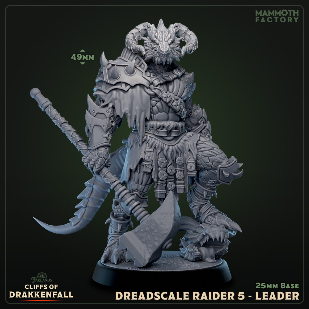 Elio Franco Menna - Dreadscale Raiders - Work done for @MammothFactoryGames