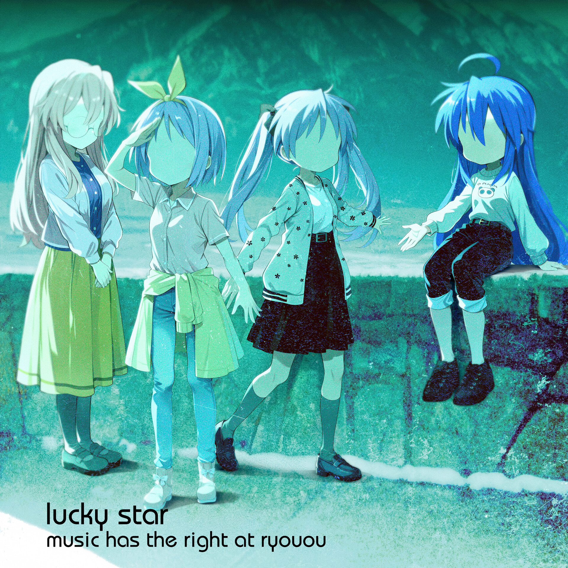 ArtStation - Lucky☆Star x Boards of Canada - Music Has the Right at Ryouou