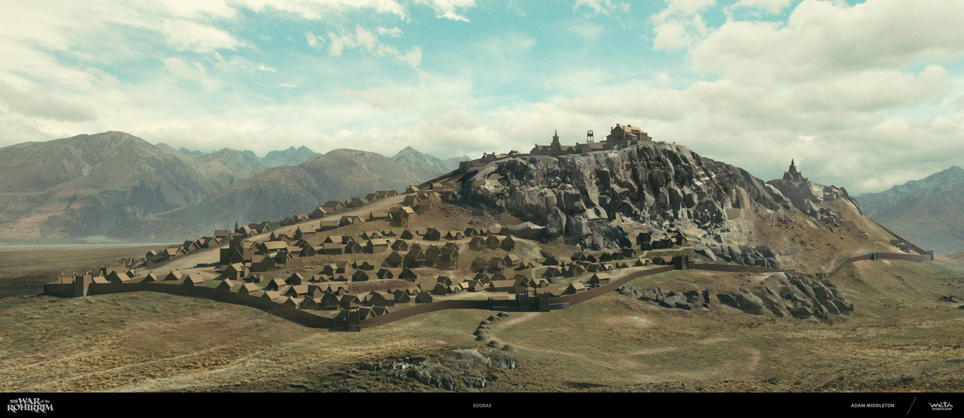 WĒTĀ WORKSHOP DESIGN STUDIO - War of the Rohirrim - Rohan & The Hornburg