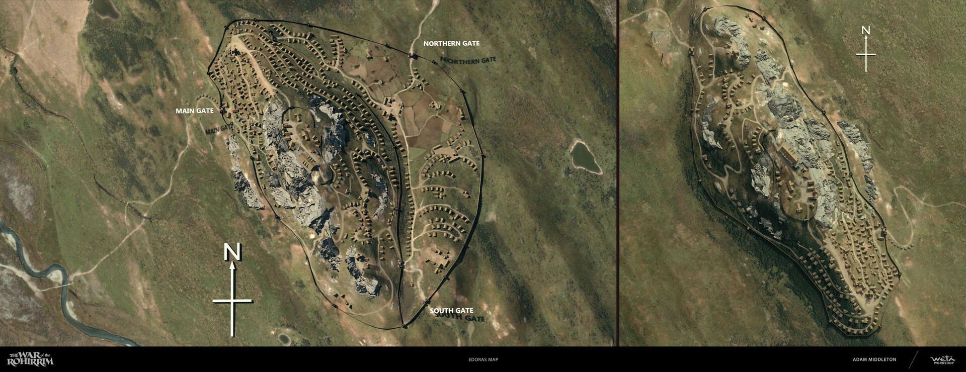 WĒTĀ WORKSHOP DESIGN STUDIO - War of the Rohirrim - Rohan & The Hornburg