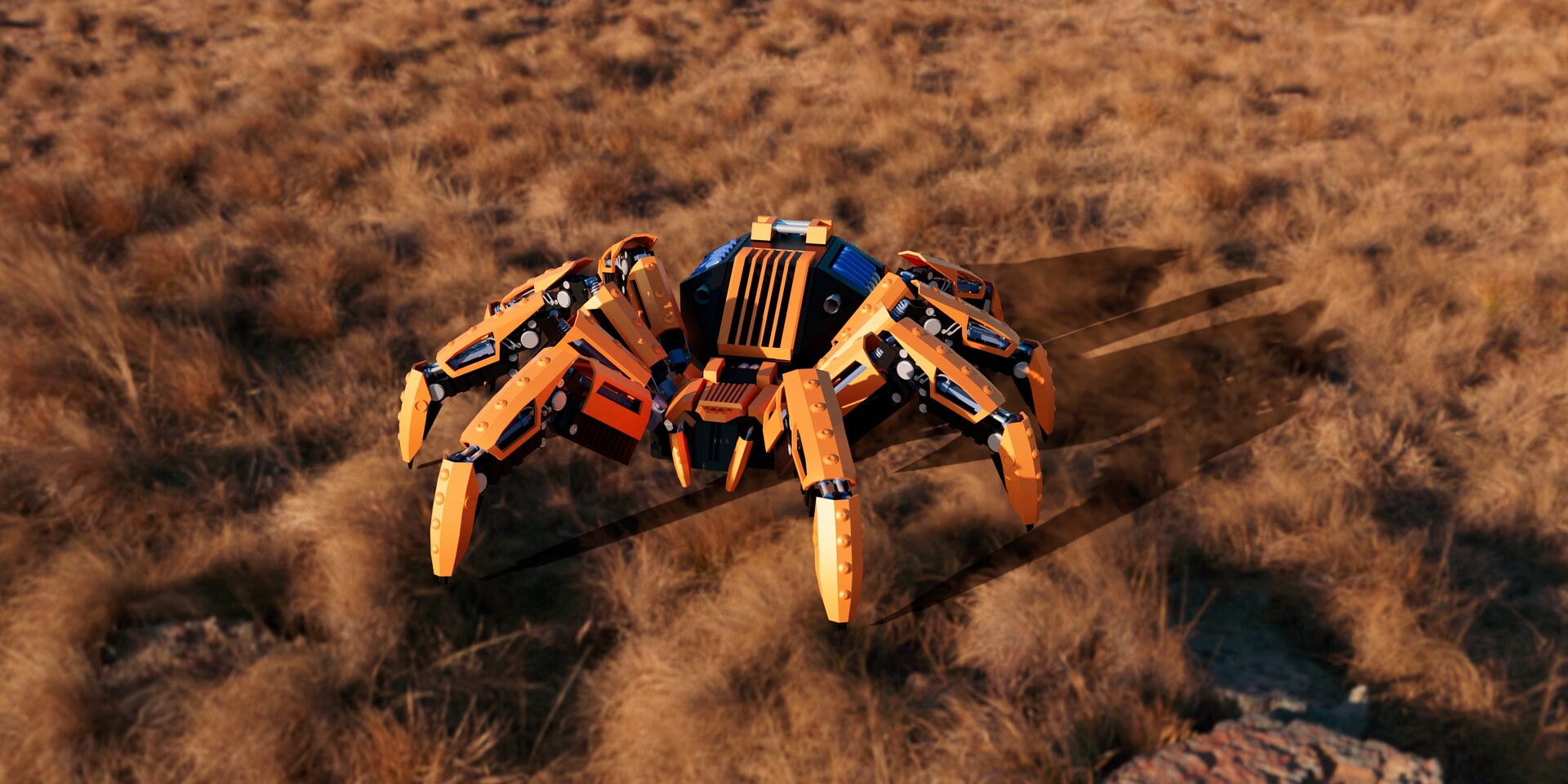 ArtStation - Spider robot