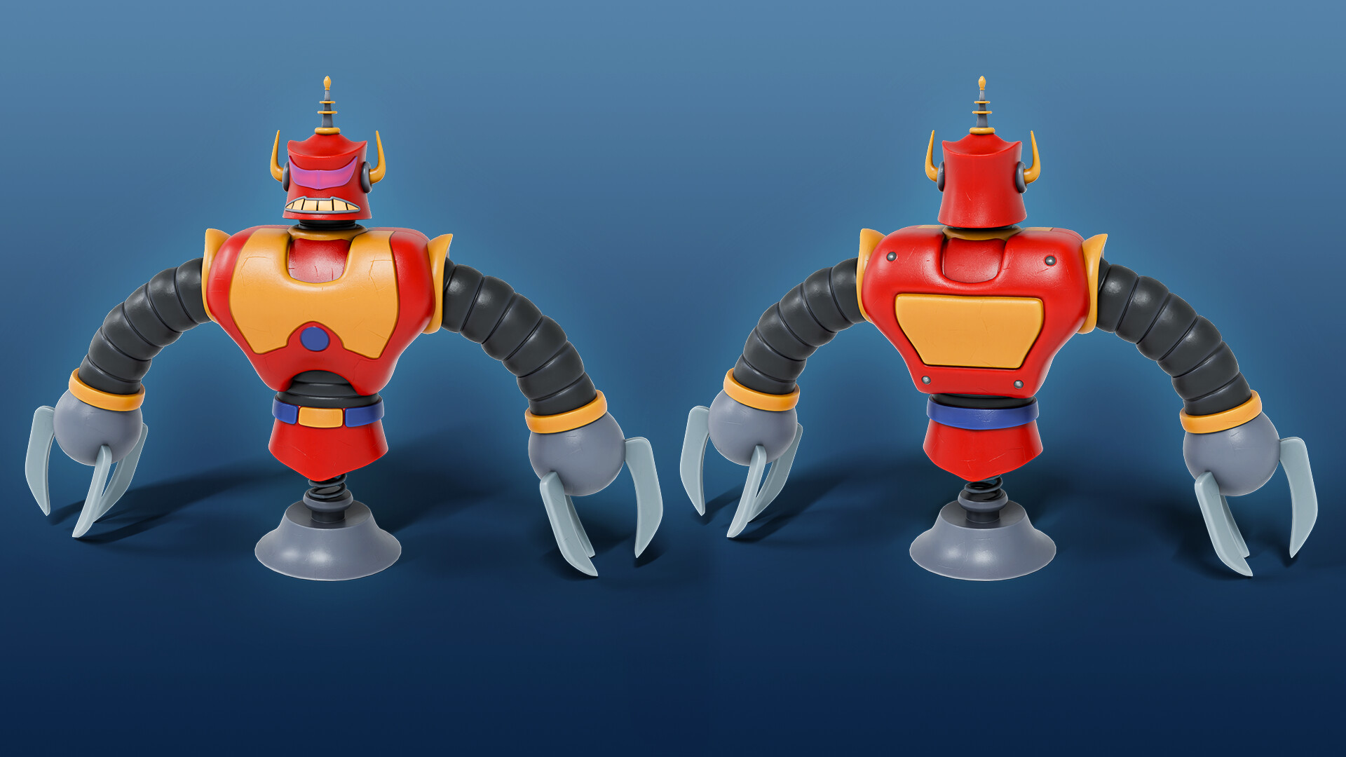 ArtStation - Bouncing Zurg Robot - Toy Story 2