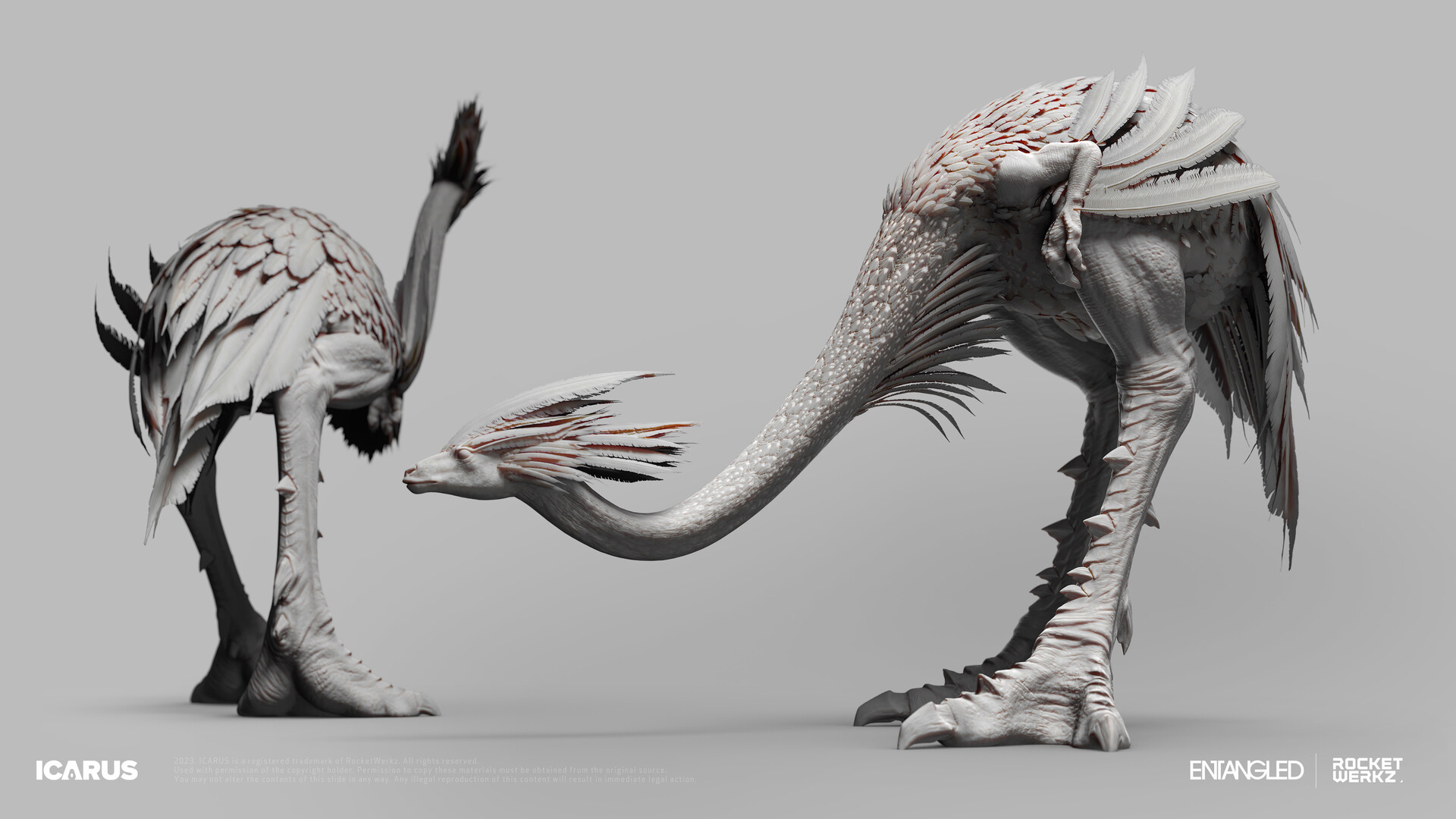 ENTANGLED Studio - 3D Creature Models for ICARUS