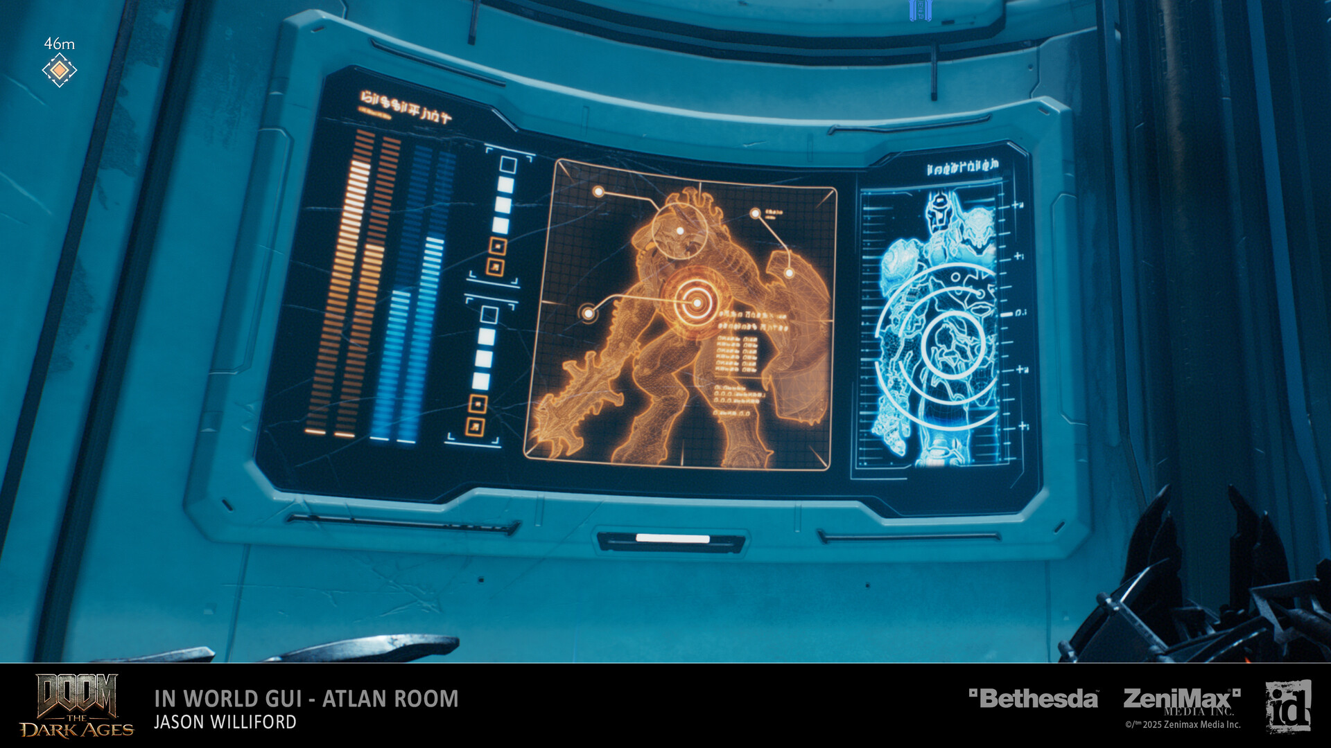 Jason Williford - DOOM - The Dark Ages: Atlan Room Screens