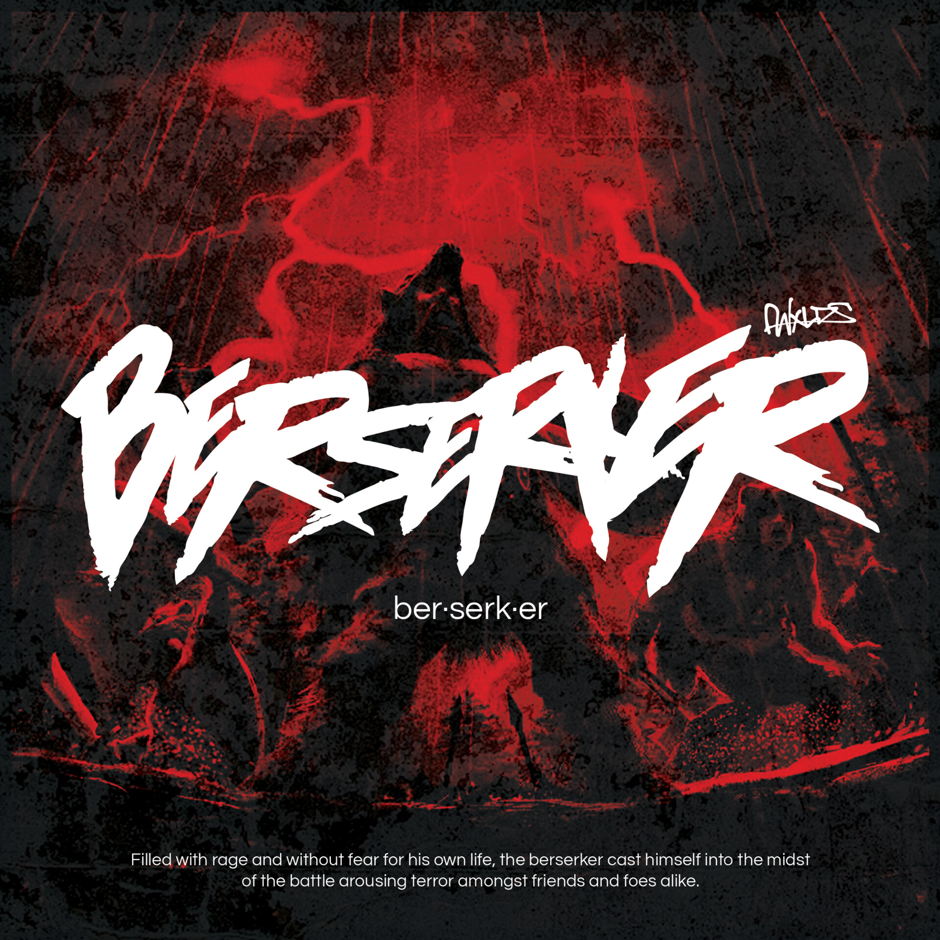 ArtStation - Berserker - Graphic Design
